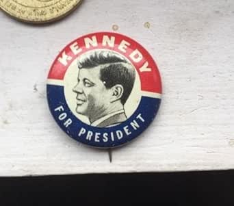 Amazon.com: John F. Kennedy for President Pin Badge