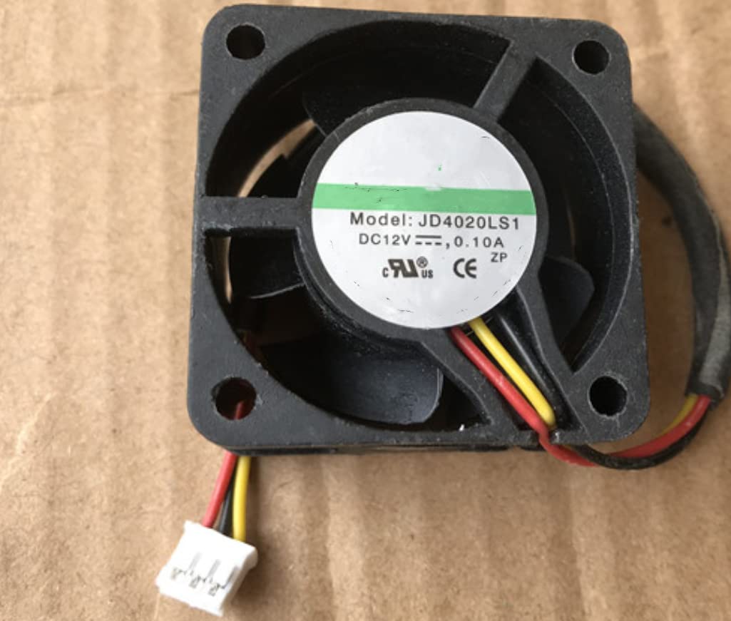 Amazon.com: for JD4020LS1 12V 0.10A 40X40X20MM 3-Wire Cooling Fan ...