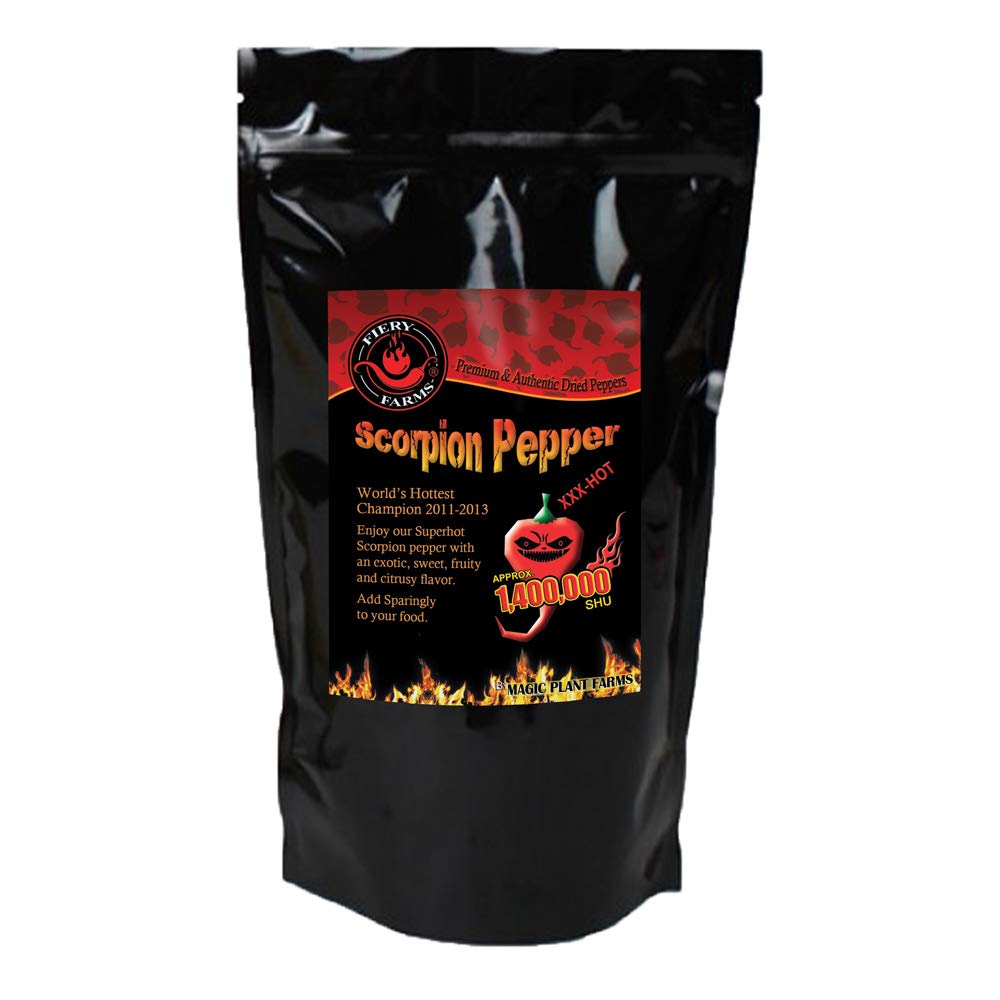 Amazon.com : Red Trinidad Scorpion Butch T Fine Ground Pepper Powder ...