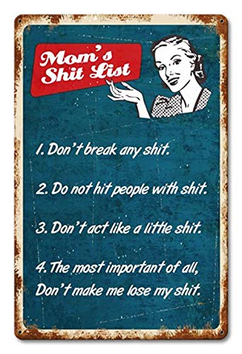 The Shit List Poster
