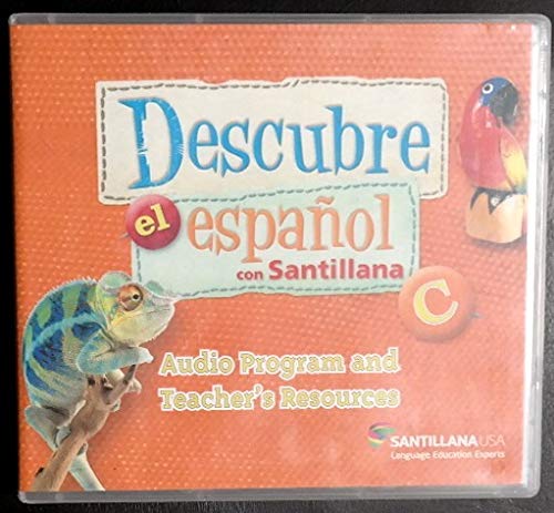 Descubre el español con Santillana Level C, Audio Program and Teacher's ...