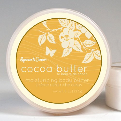 Amazon.com : Spenser & Jensen Cocoa Butter Moisturizing Body Butter ...