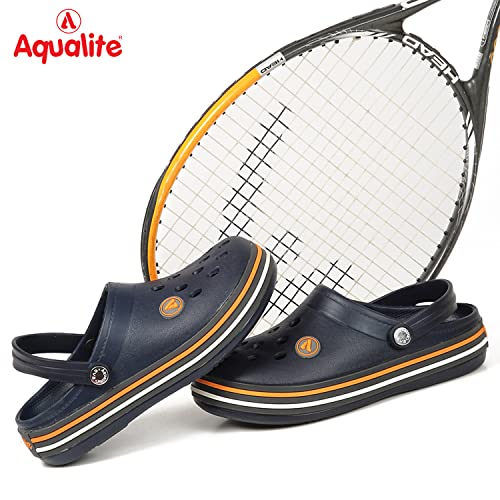 Buy Aqualite Gents Slip-On Clogs (NEO00151GNBGY) Navy at Amazon.in