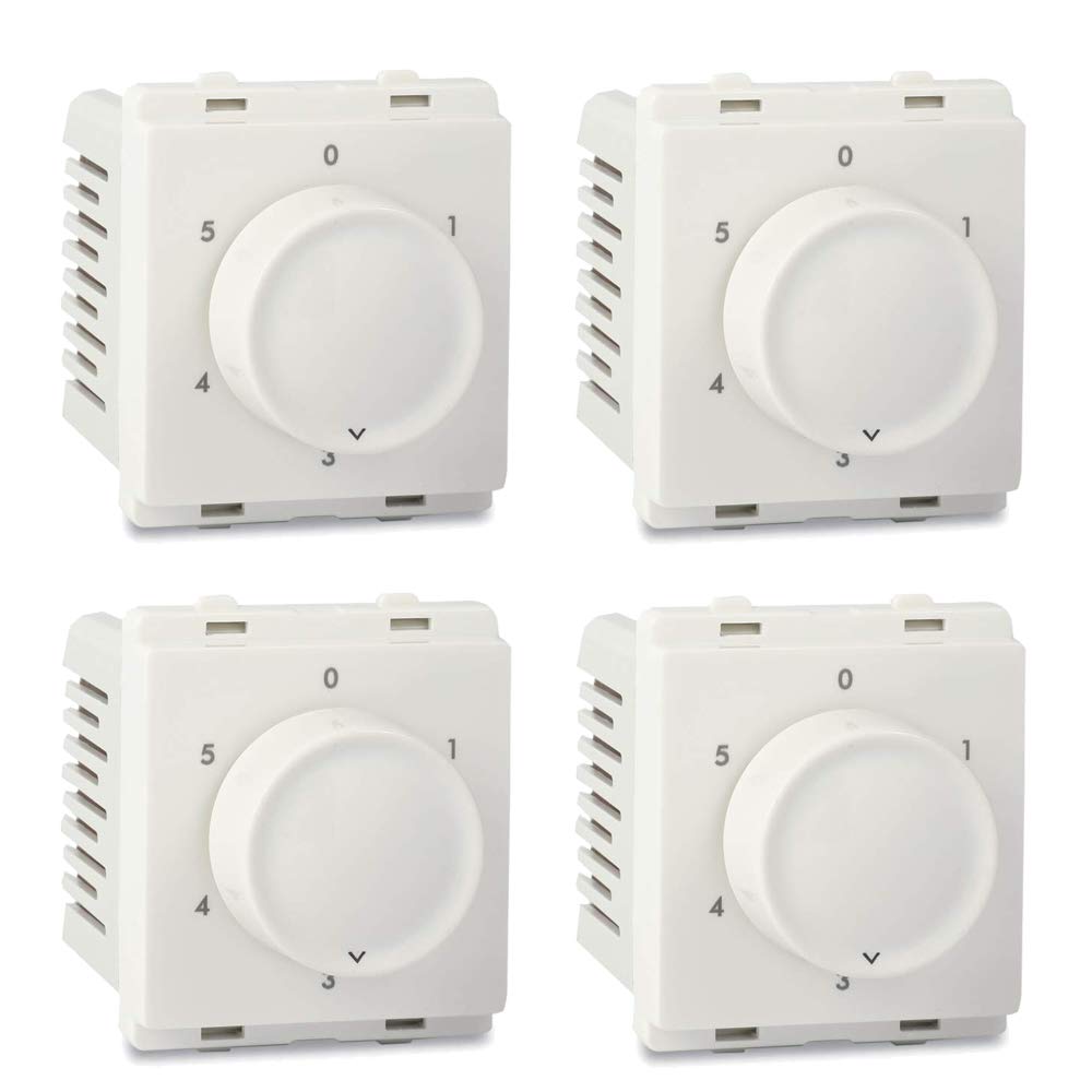Schneider electric Livia-2 Module Step type Fan regulator - White (Pack ...