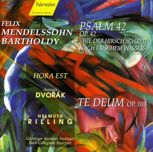 Spiele Mendelssohn: Psalm 42, Op. 42 / Dvorak: Te Deum, Op. 103 von ...