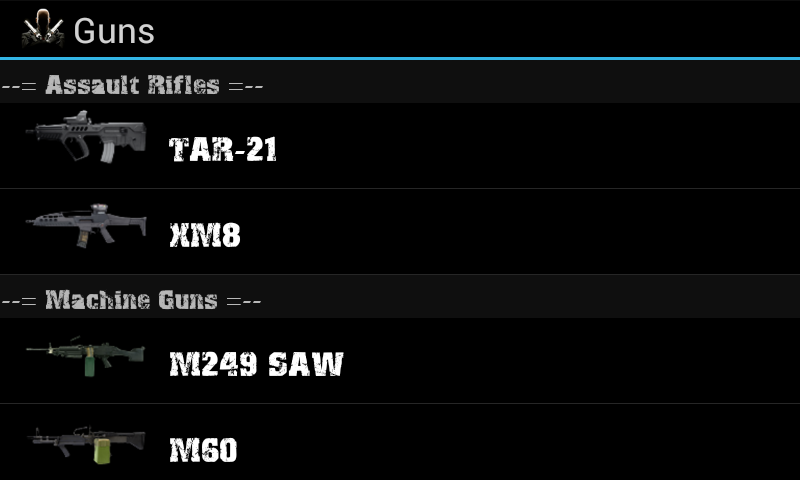 Guns - App on the Amazon Appstore
