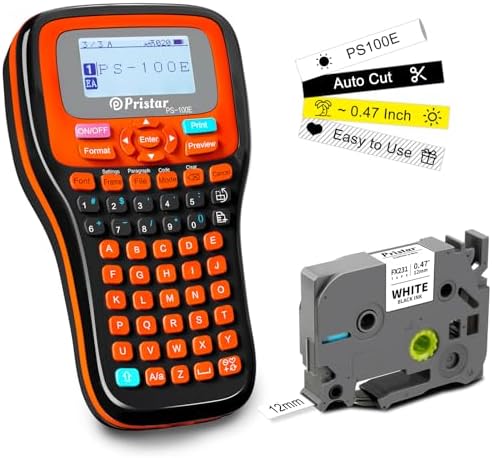 Amazon.com : Handheld Label Maker Machine with Keyboard - E1000 Pro Portable Label Maker, Label ...