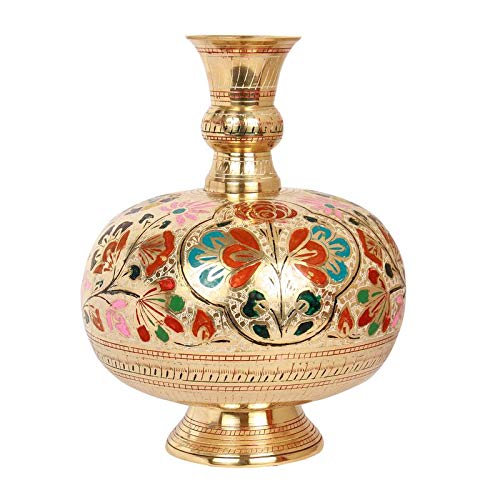 Buy Soliloquy Handcrafted Multicolored Surahi Matka Shape Online at Low ...