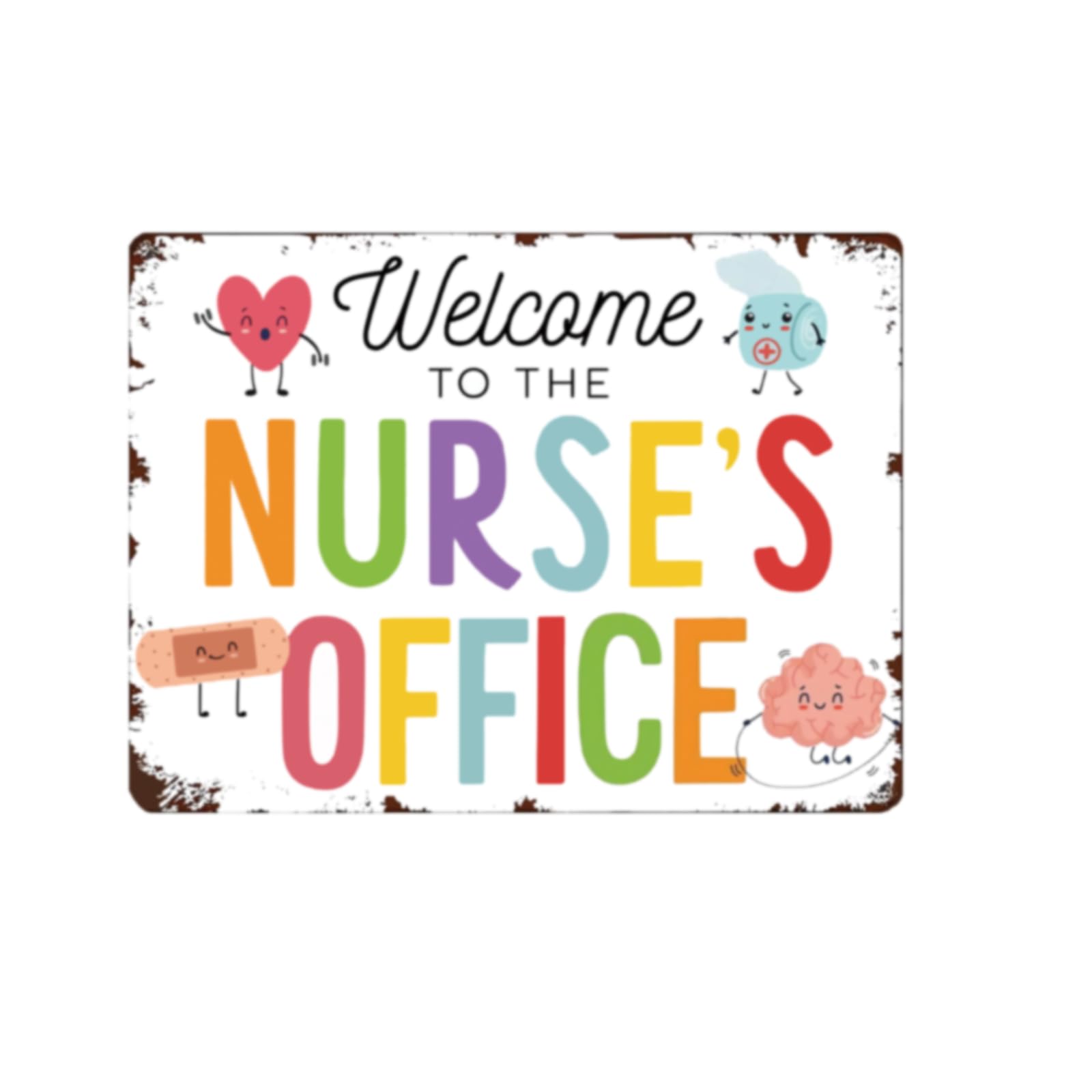 Amazon.com : LYXDS Tin Clinic Sign, 12 x 8 inches, Pediatric Hospital ...