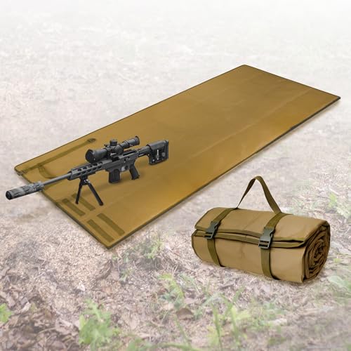 MYDAYS Tactical Roll Up Padded Shooting Mat,Non-Slip Durable Shooting ...