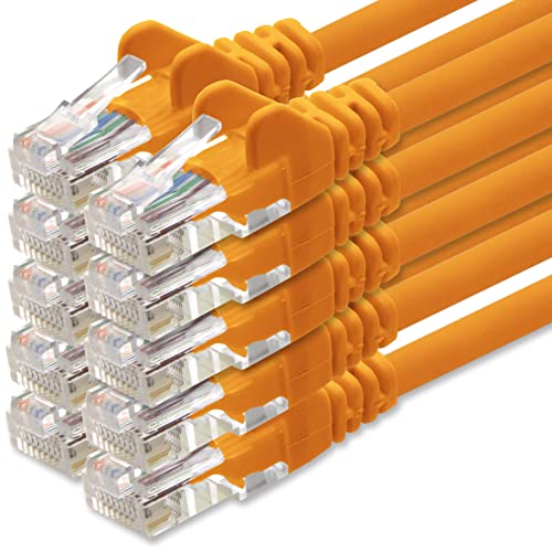 1aTTack Cat6 Ethernet Patch Lan Cable Rj45 Plug Gigabit Cat 6 Patch ...