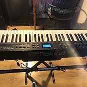 Roland Ks-10Z Keyboard Stand - Heavy-Duty Adjustable Stand for Stage Pianos And Other Keyboards ...