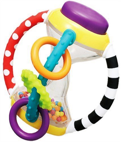 Sassy Hourglass Rattle : Amazon.in: Toys & Games