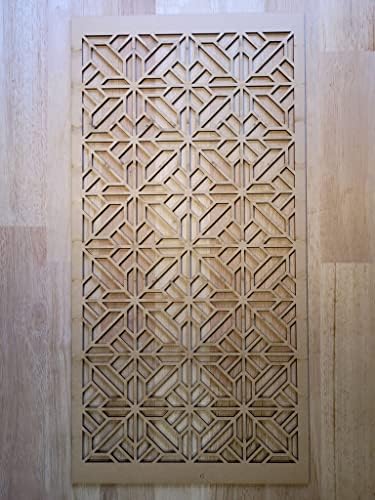 Art Deco Trellis Screen Radiator Cabinet wall Decorative Screening ...