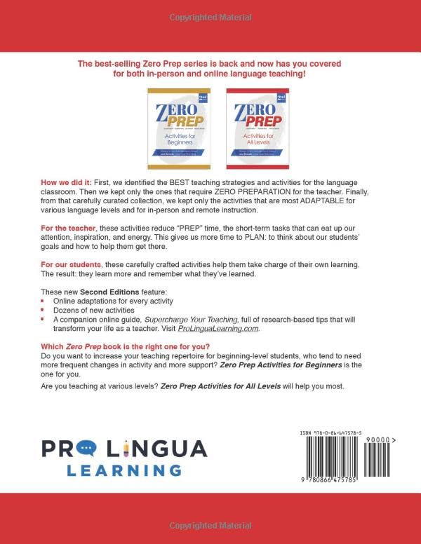 Snapklik.com : Zero Prep Activities For All Levels: Ready-to-Go ...