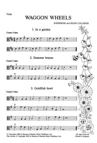 Waggon Wheels, Viola Part, Katherine & Hugh Colledge: Amazon.co.uk: Colledge and Colledge, Ed ...