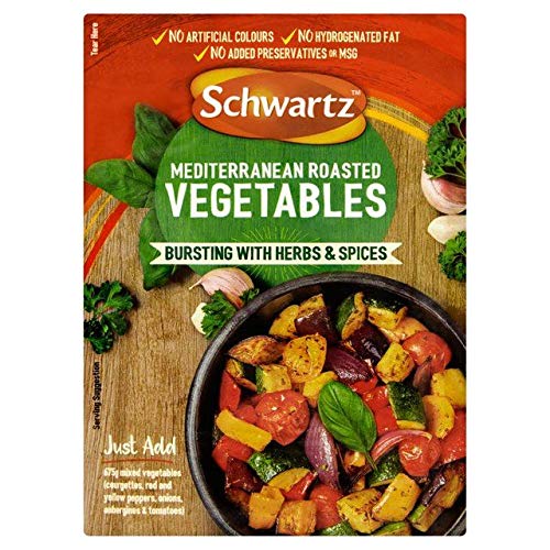 Amazon.com : Schwartz Mediterranean Roasted Vegetables 30g : Grocery ...