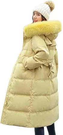 Amazon | QPQPQ レディース ダウンコート ロングコート 冬 ダウンジャケット ロング丈 防寒コート ミディアム丈 アウトドア ...