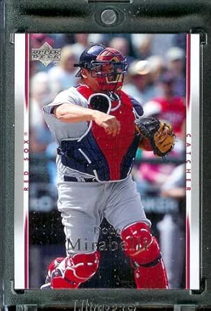 Amazon.com: 2007 Upper Deck Baseball Card #71 Doug Mirabelli Mint ...