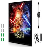 Amazon.com: NexaFrame LED Backlit Movie Poster Frame - 18 x 24 Black ...