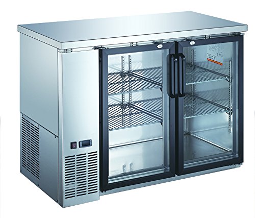 Amazon.com: EQ Kitchen Line Stainless Steel Commercial 2-Glass Door ...