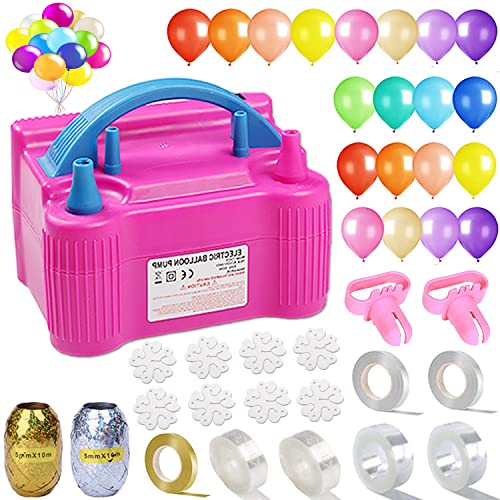 Giant Rocket Balloons 100 pc Set with Pump