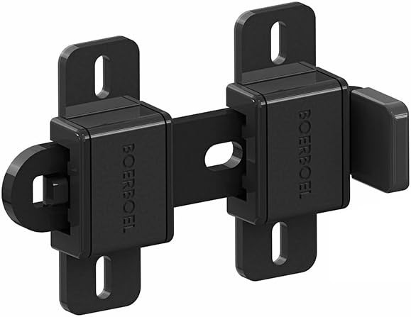 Amazon.com: Barrette Outdoor Living 73024428 Slide Bar Latch, Black ...