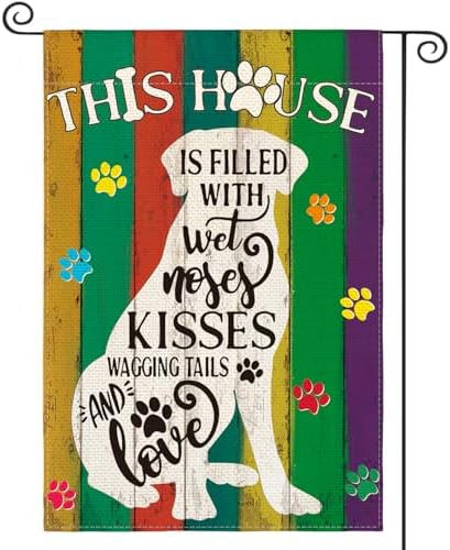 Amazon.com : Evergreen Flag Life is Better with Dog Garden Flag 12x18 ...