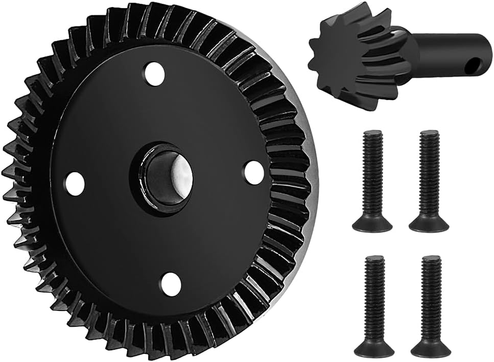 Amazon.com: MOHERO RC Gearbox Front Rear Differential Gears 43T 10T ...