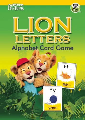 LION LETTERS Alphabet Card Game: Between the Lions Staff: 9780876593073 ...