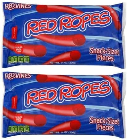 Amazon.com : Red Vines Red Ropes 14 Ounce Bag (1) : Grocery & Gourmet Food