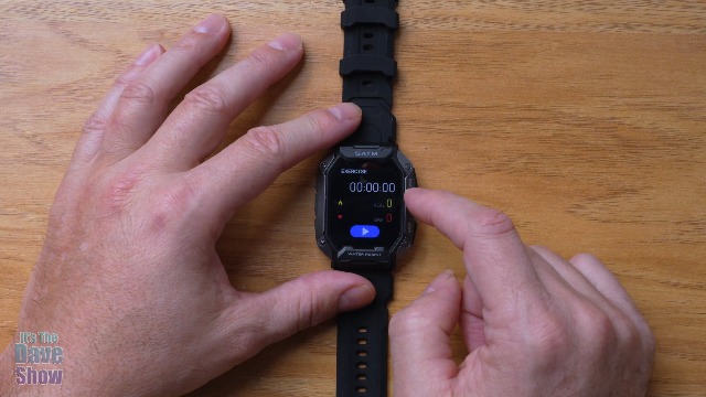 Watch C20 Pro smart watch, detailed look, app and functions on Amazon Live