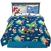 Amazon.com: Franco Super Mario Bros. Kids Bedding Super Soft Comforter ...