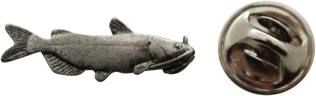Amazon.com: Sarah's Treats & Treasures Catfish Mini Pin ~ Antiqued ...