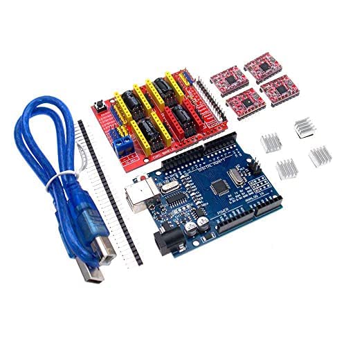 Amazon.com: DIY KIT CNC Shield Expansion Board A4988 Stepper Motor with Heat Sink : Electronics