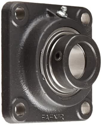 Timken TCJ1 7/16 Flange Unit, 4 Bolt Holes, Industrial-Duty, Relubricatable, Non-Expansion, Cast ...