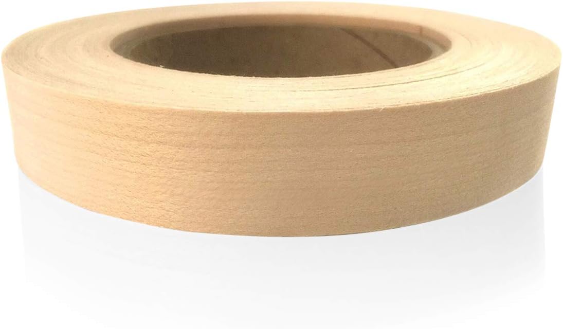 Edge Supply Maple 1-1/2" x 50' Roll Preglued, Wood Veneer Edge Banding ...