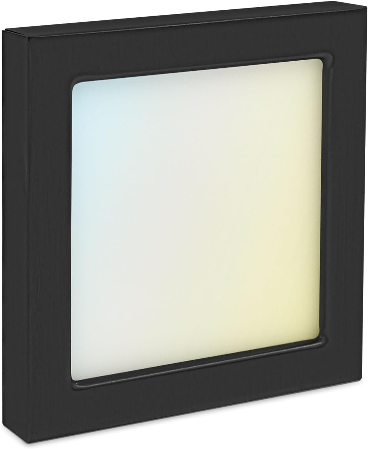 LUXRITE 4 Inch Square LED Flush Mount Ceiling Light, Super Slim 0.7 ...