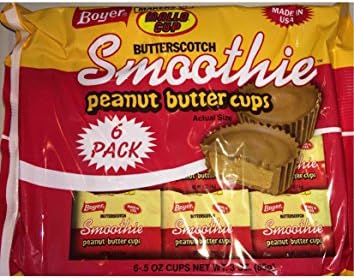 Amazon.com : Boyer Candy Co. Butterscotch Smoothie Peanut Butter Cups ...