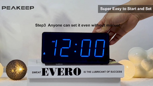 Watch Peakeep alarm clock super easy start and set up on Amazon Live
