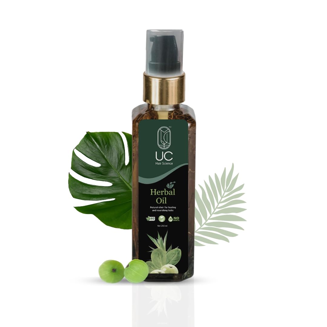 Buy UC Herbal Hair Oil - Revitalize your hair with Herbal Hair Oil, Prevent hair loss, nourish ...