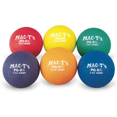 Amazon.com: MAC-T PE08718E Playground Balls, Set of 6 : Toys & Games