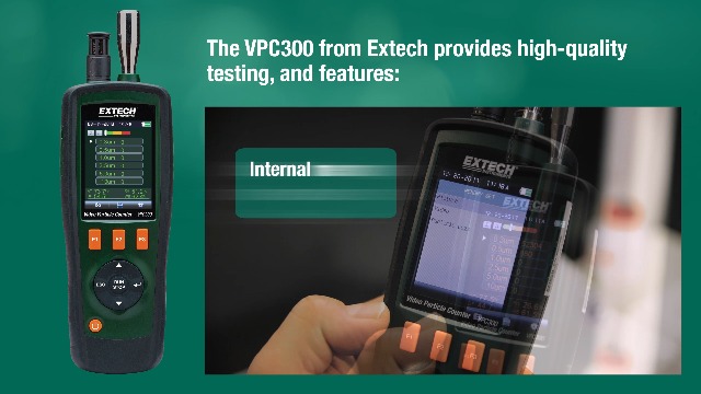 Watch Extech VPC300 Video Particle Counter on Amazon Live