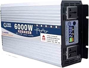 Amazon.co.jp: Inverter, Pure Sine Wave Inverter 1600W 2200W 2600W 3000W 4000W 5000W 6000W 7000w ...