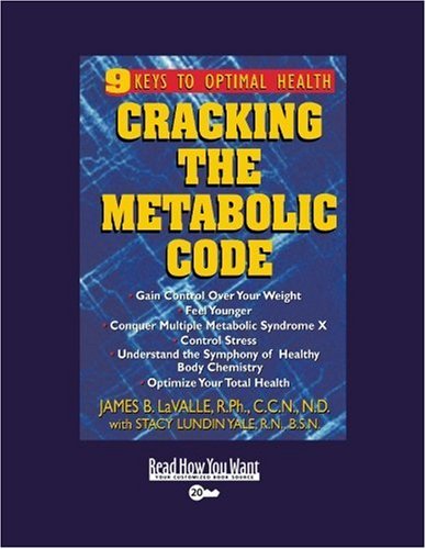 Amazon.co.jp: Cracking the Metabolic Code: 9 Keys to Optimal Health ...