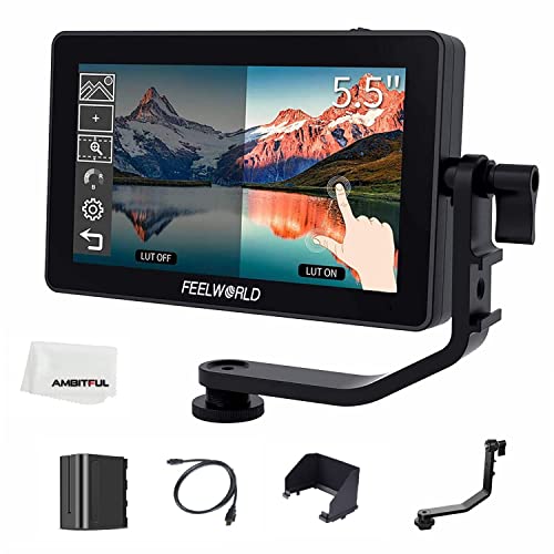 FEELWORLD F6 PLUS V2 6-inch On-Camera Field Monitor HDMI IPS 1920×1080 ...