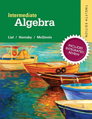 Intermediate Algebra with Integrated Review and worksheets plus NEW ...