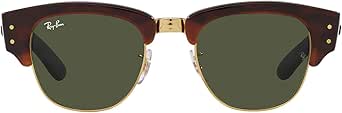 Amazon.com: Ray-Ban Unisex Sunglasses Tortoise On Gold Frame, Green ...