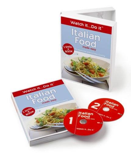 Italian Food Made Easy - 2 DVDs and Book: The Step-by-step Guide to ...