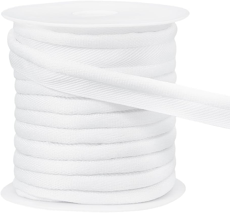 Amazon.com: BENECREAT 10 Yard White Piping Cord Trim, 5/8 inch ...